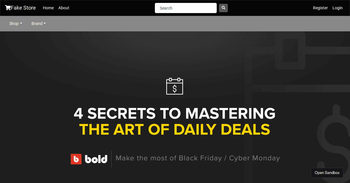 fake-store - Codesandbox