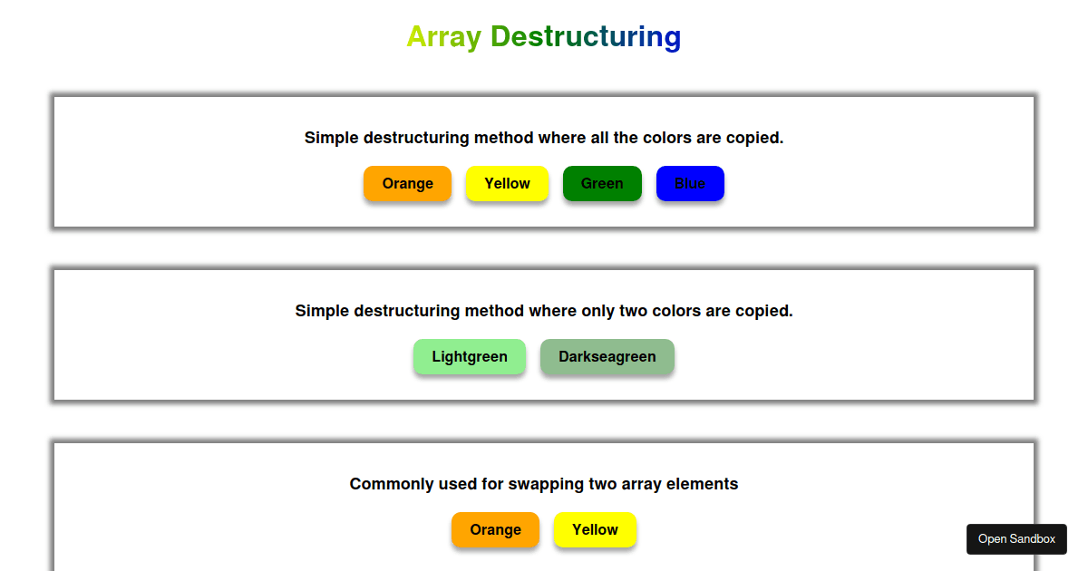 useState-arrayDestructuring - Codesandbox