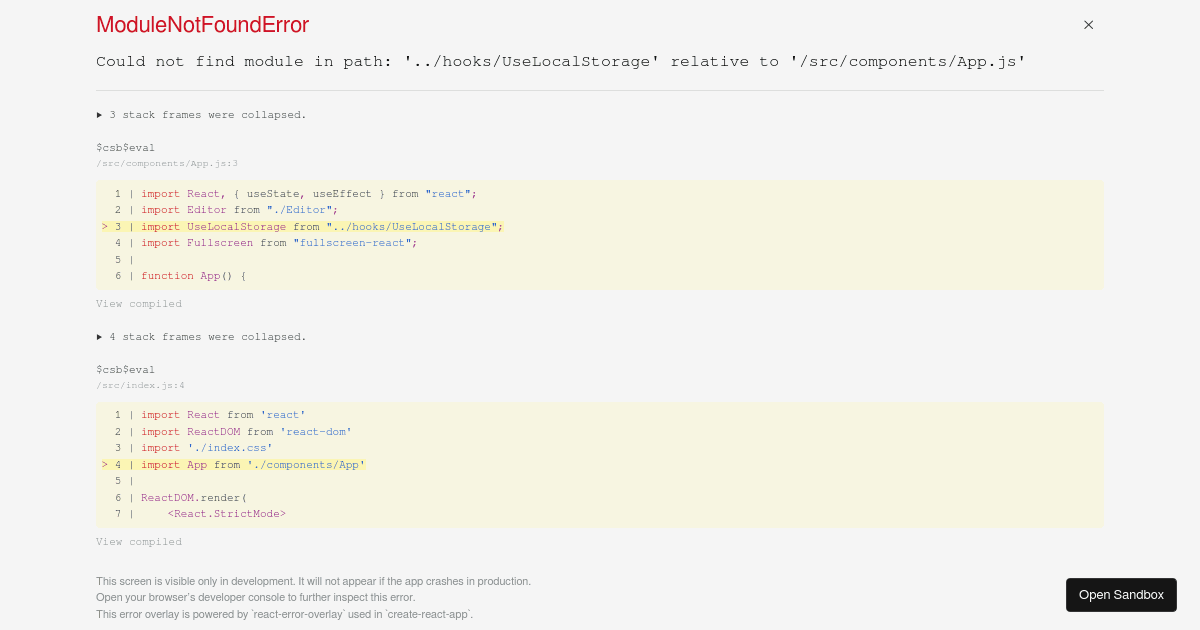 Codepen Clone Codesandbox 