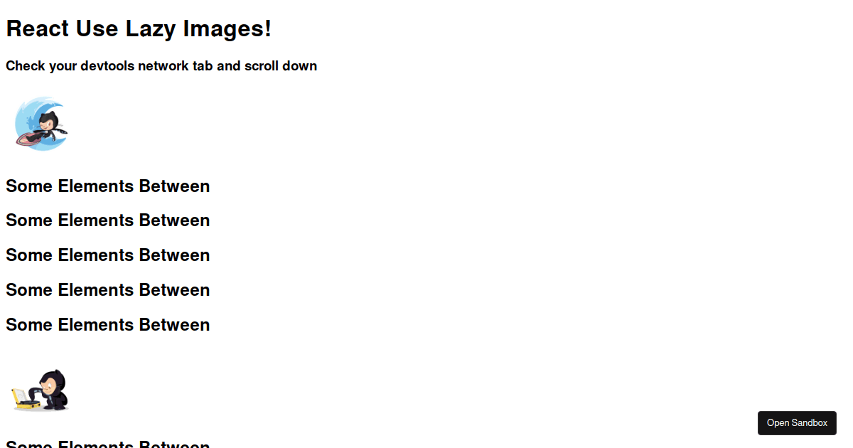 react-use-lazy-images-example - Codesandbox