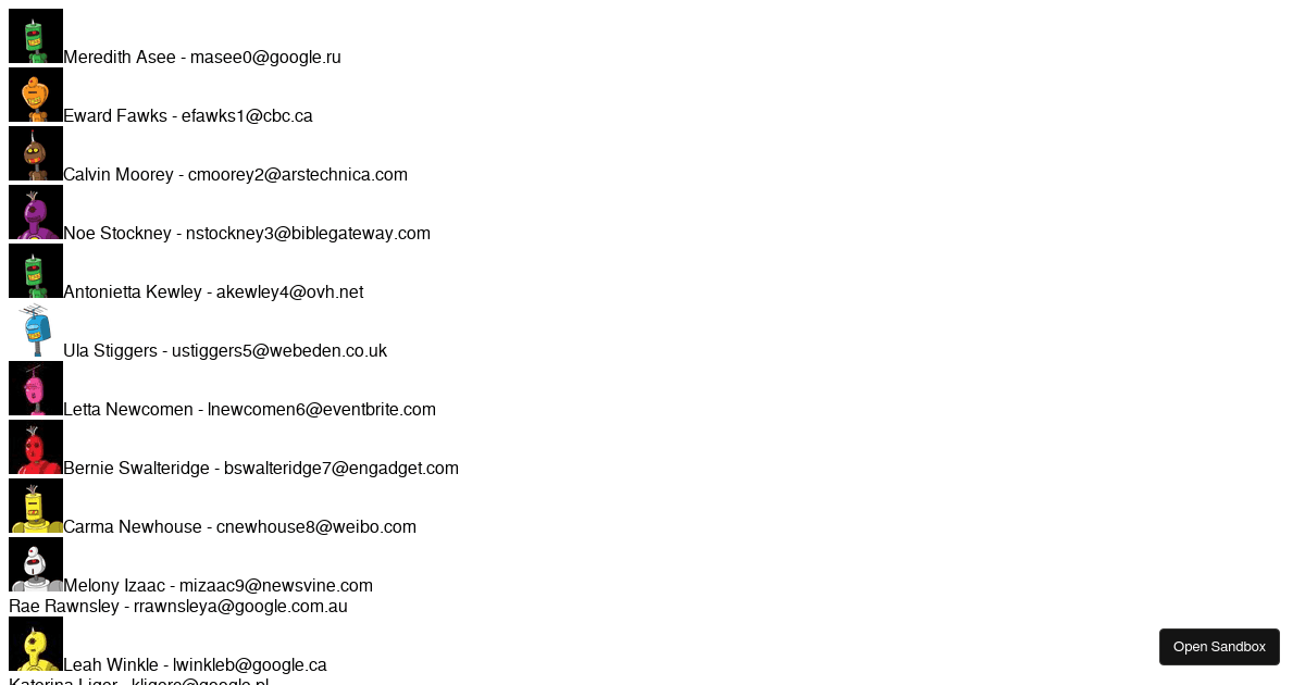 proyecto-avatar - Codesandbox