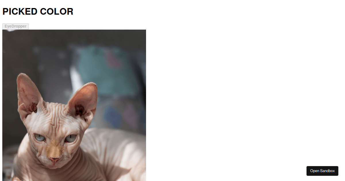 eye-dropper (forked) - Codesandbox