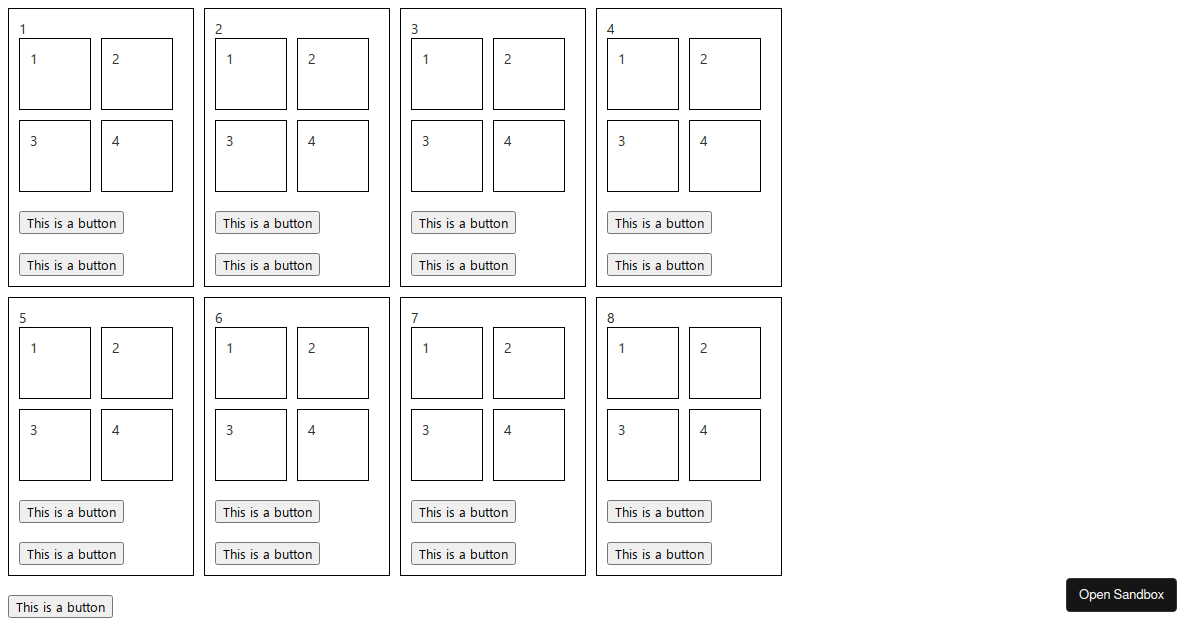 Nested FocusZones and FocusTrapZones - Codesandbox