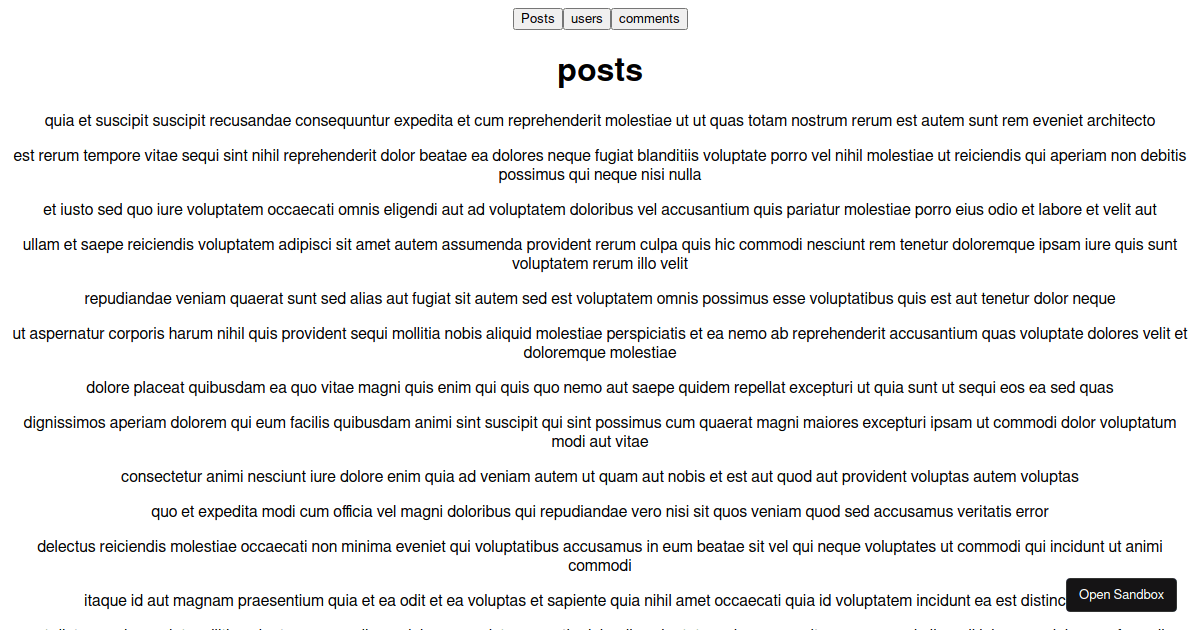 how to useEffect -3 - Codesandbox