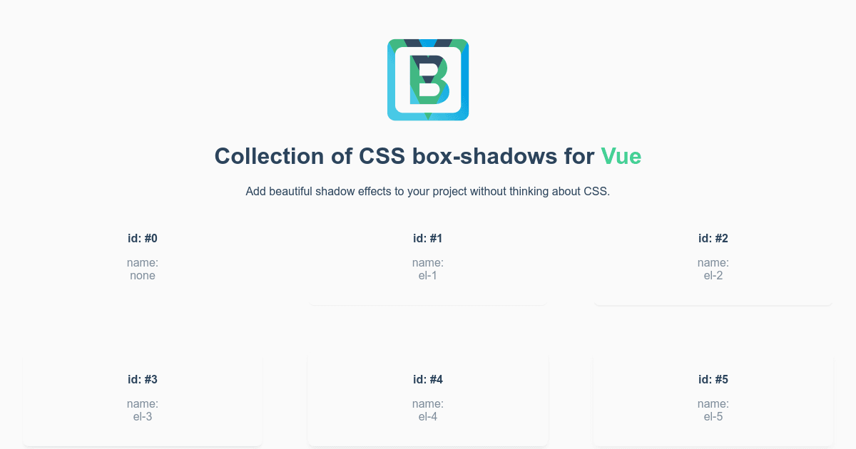vue-box-shadows@2.0.1 - Codesandbox