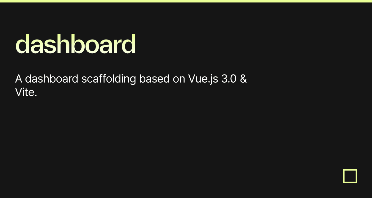 dashboard - Codesandbox