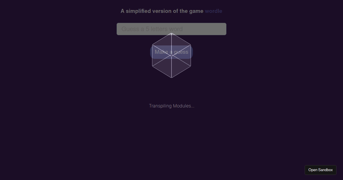 wordle-2-solution - Codesandbox