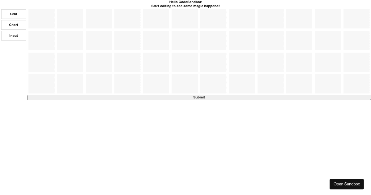 react-gridstack - Codesandbox