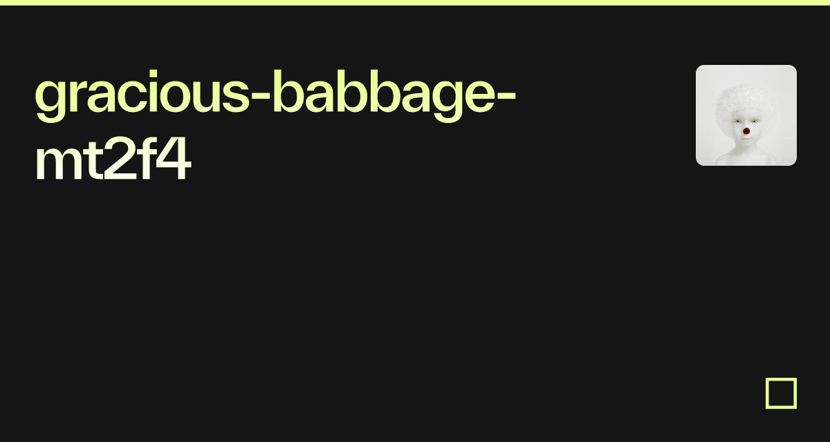 gracious-babbage-mt2f4 - Codesandbox