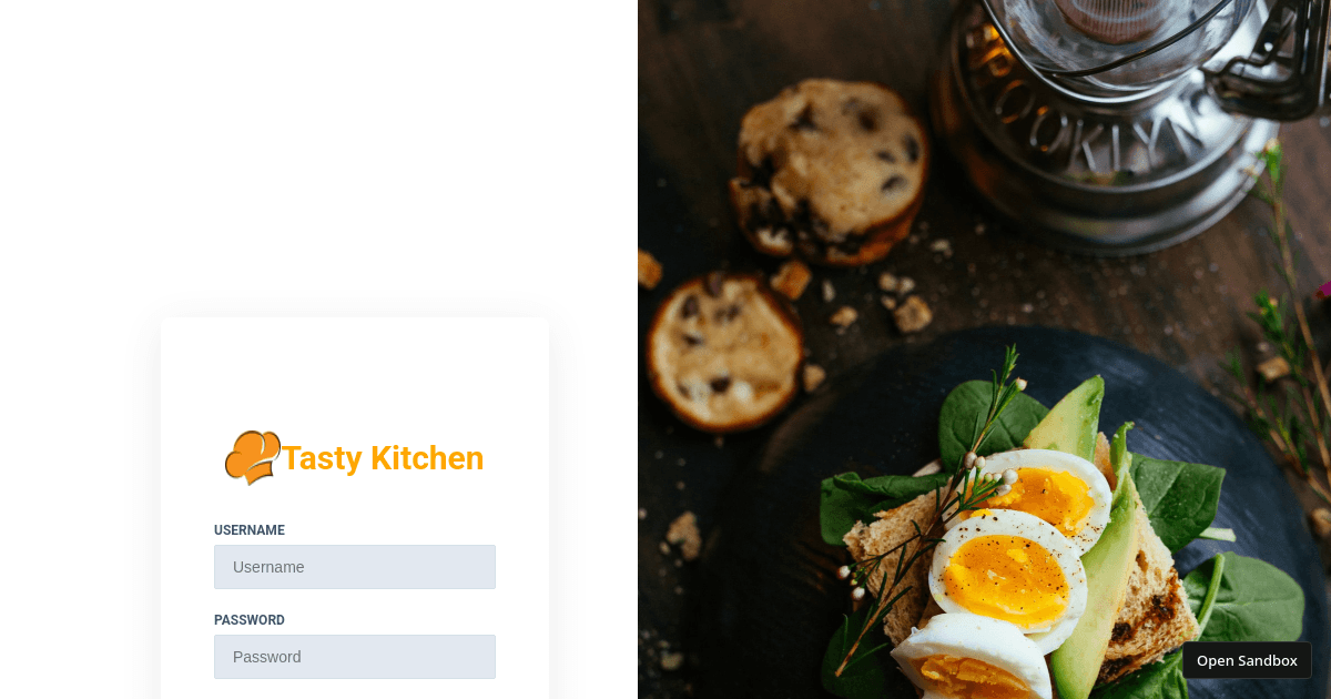 tasty-kitchen - Codesandbox