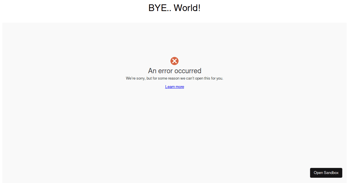 vue-doc-preview (forked) - Codesandbox