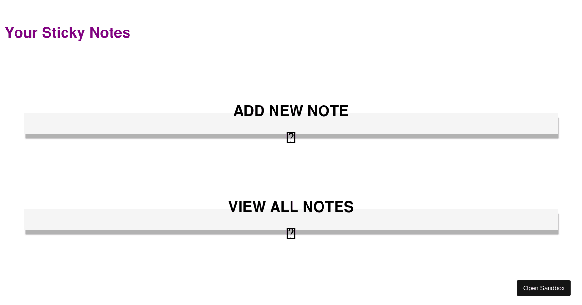 React Native Practice 1 Codesandbox