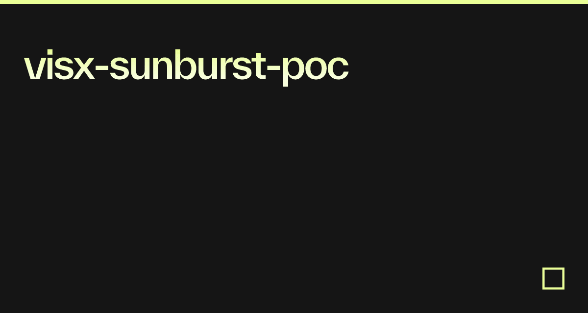 visx-sunburst-poc - Codesandbox