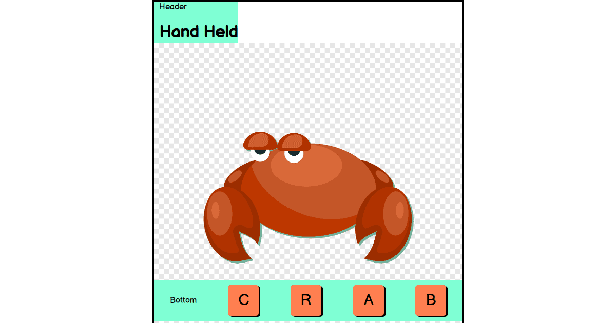 mobile design layout - Codesandbox