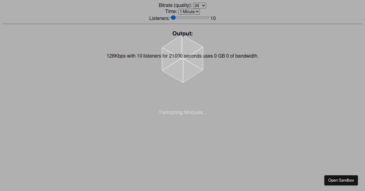 trusting-babbage-mud3f - Codesandbox