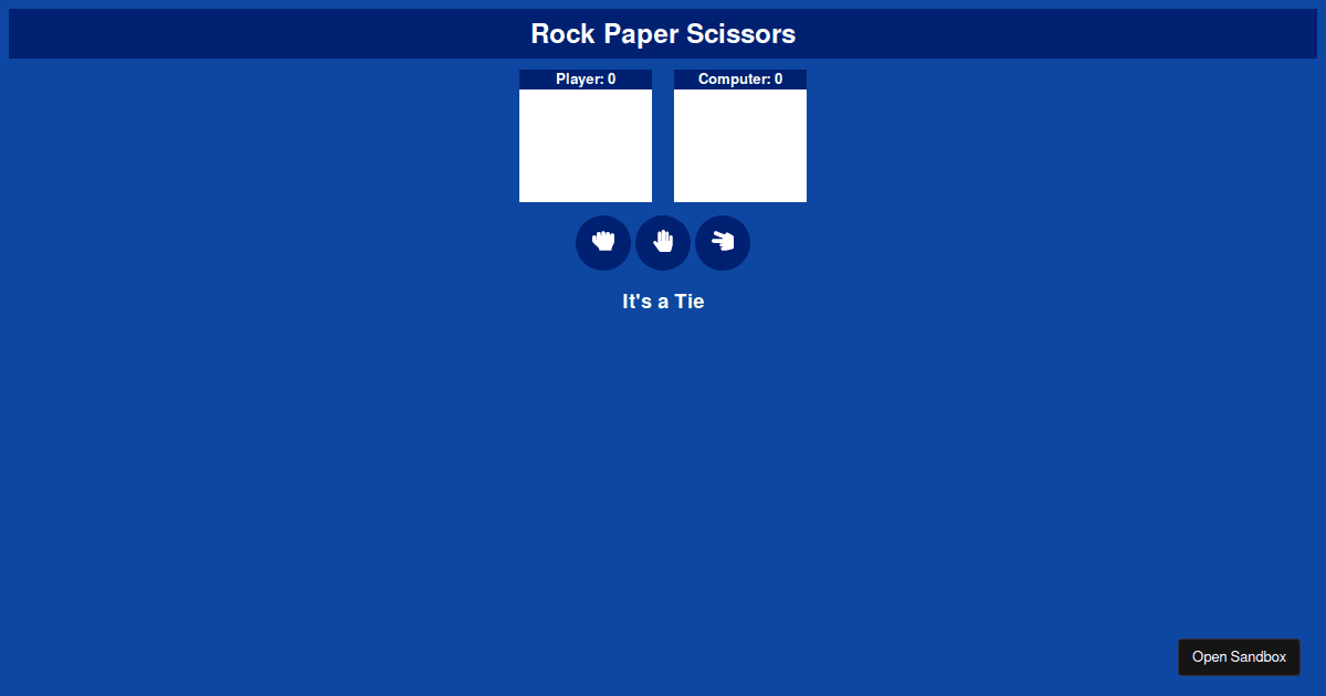 rock-paper-scissors-practice - Codesandbox