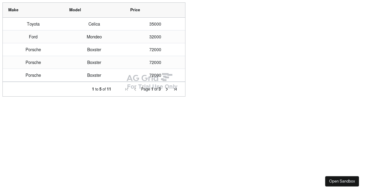 ag grid 30 version - Codesandbox ag grid 30 version - Codesandbox