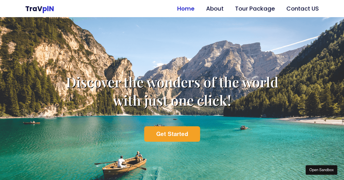 travel - Codesandbox