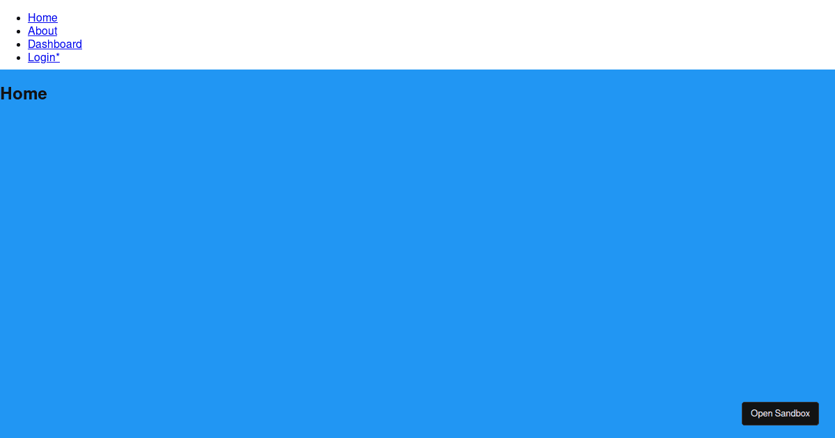 React Tiger Transition Basic Codesandbox