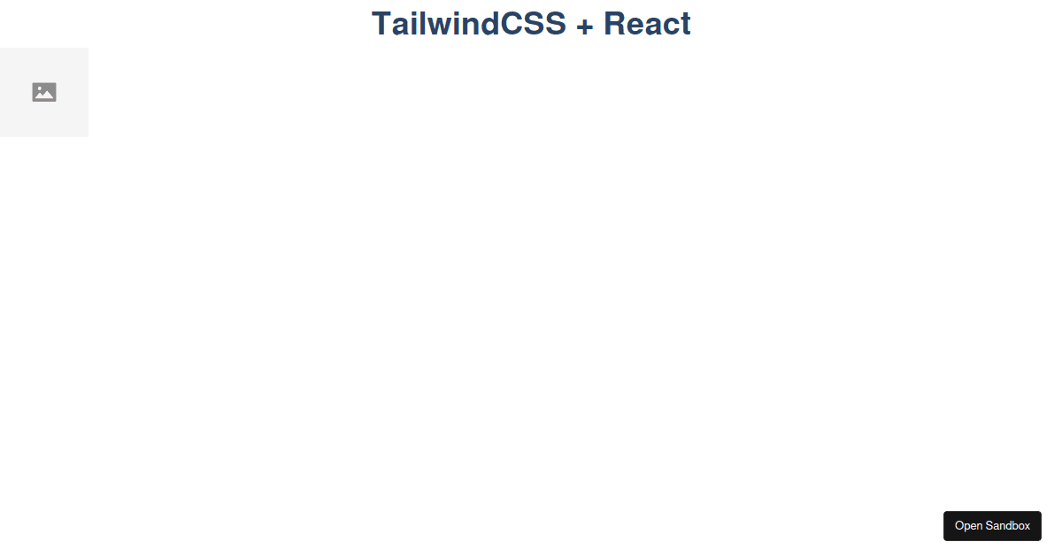 tailwindcss-cra - Codesandbox