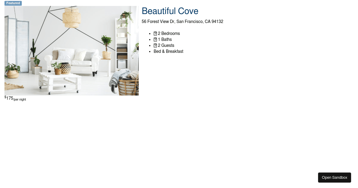 homely-dynamic-card - Codesandbox