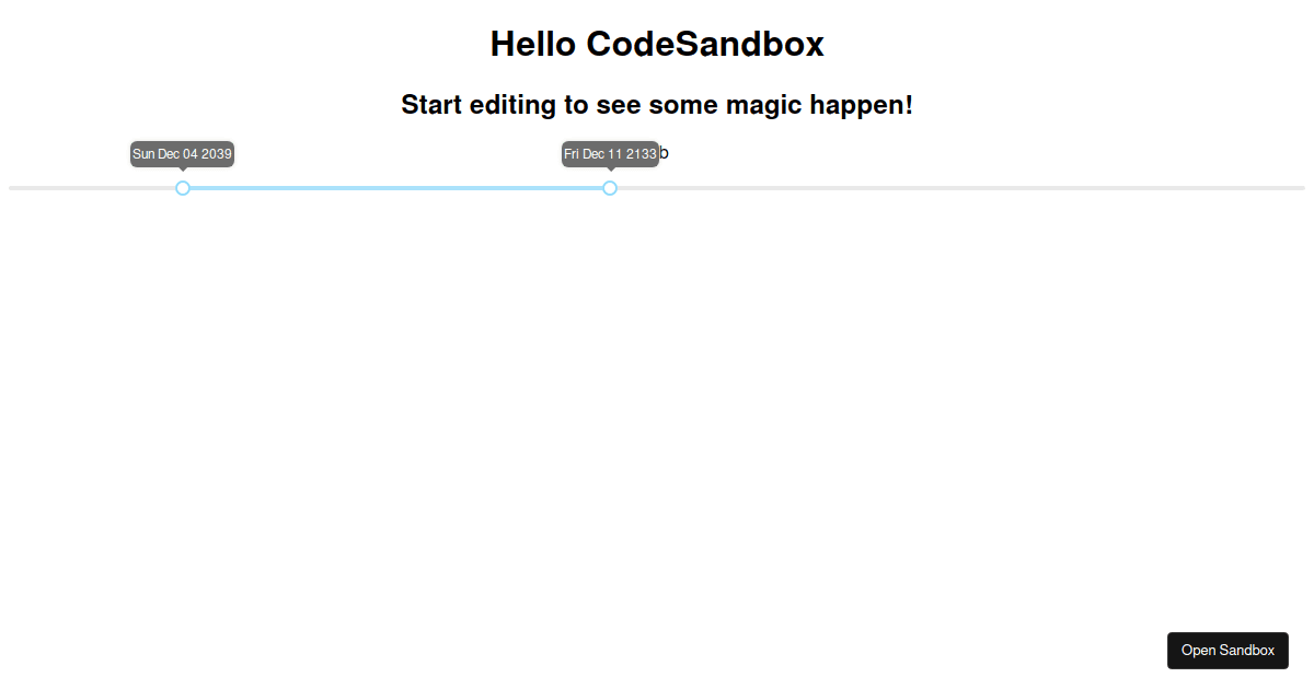 rc-slider.Range - Codesandbox