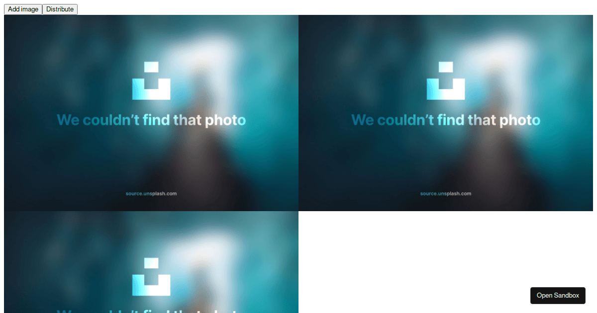 react-collage (v1) - Codesandbox
