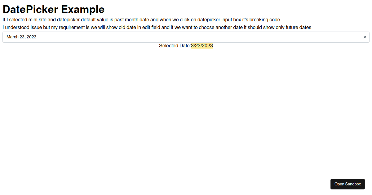 mantine-date-picker - Codesandbox