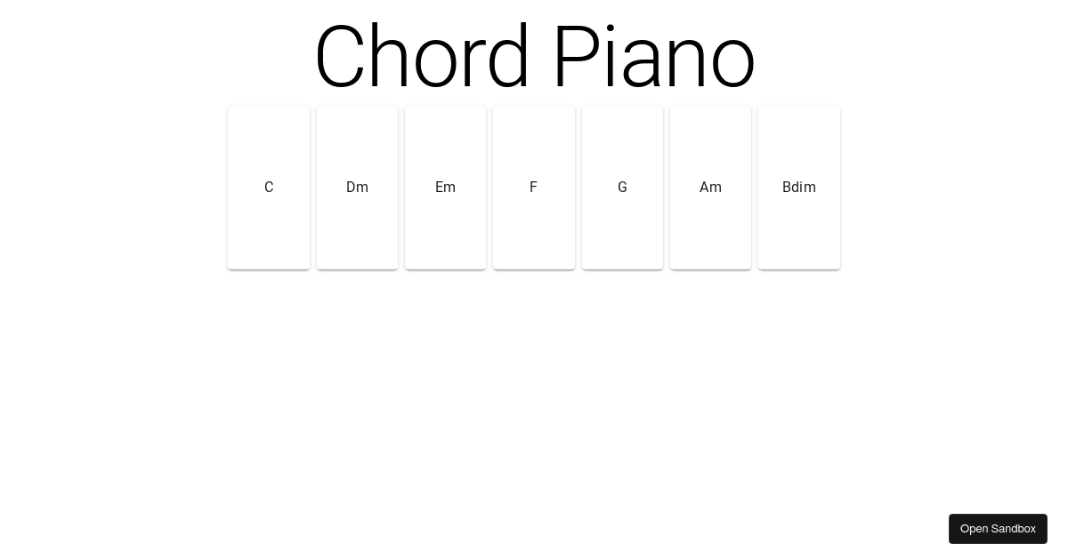 chord-piano - Codesandbox