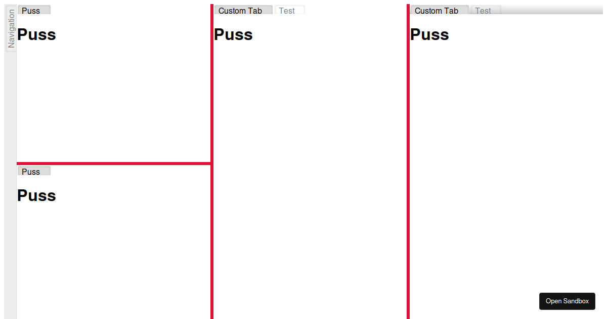 flexlayout-react-example - Codesandbox