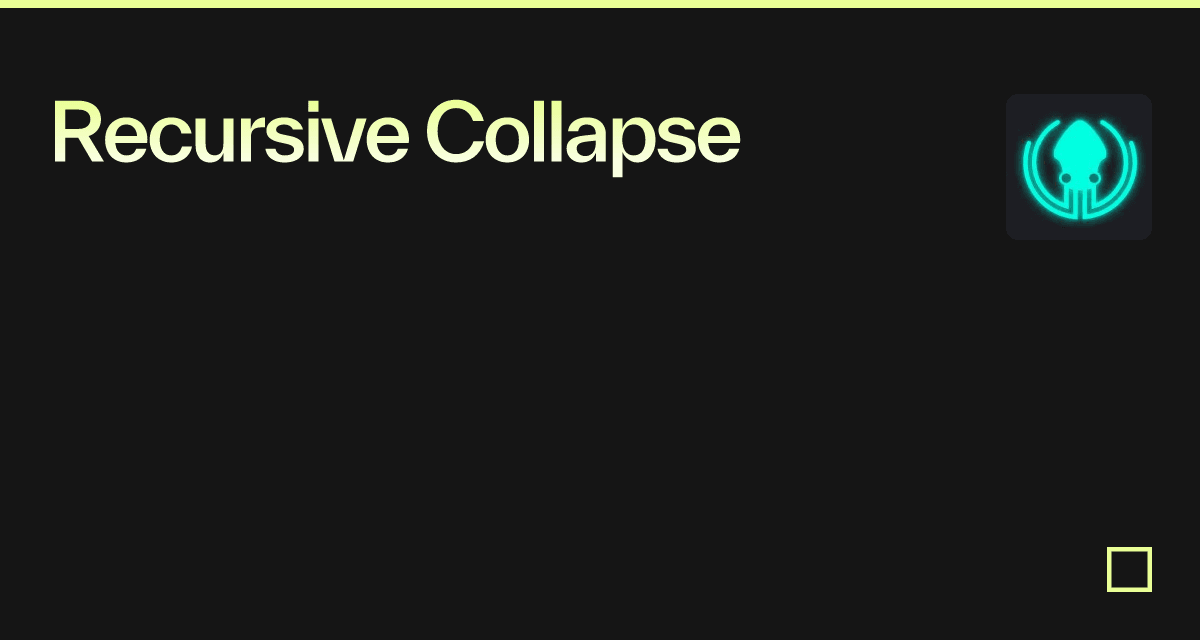 Recursive Collapse - Codesandbox