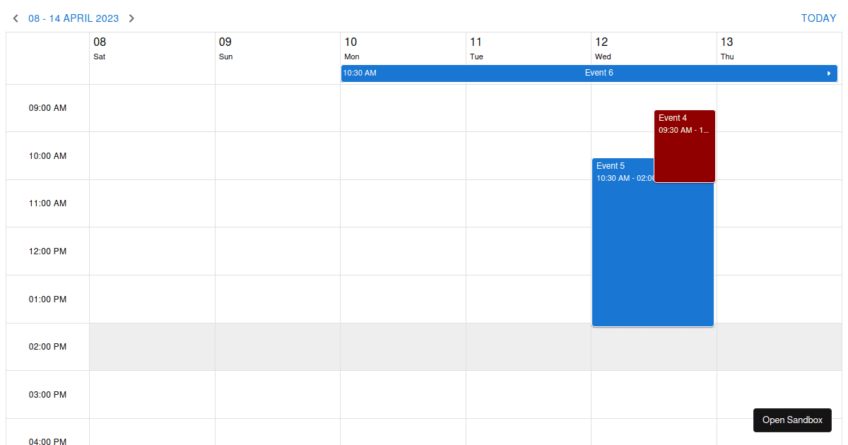 Custom Cell Action - Codesandbox
