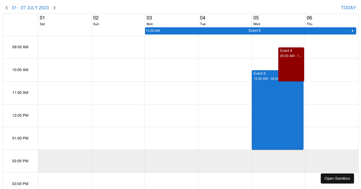 Custom Cell Action - Codesandbox