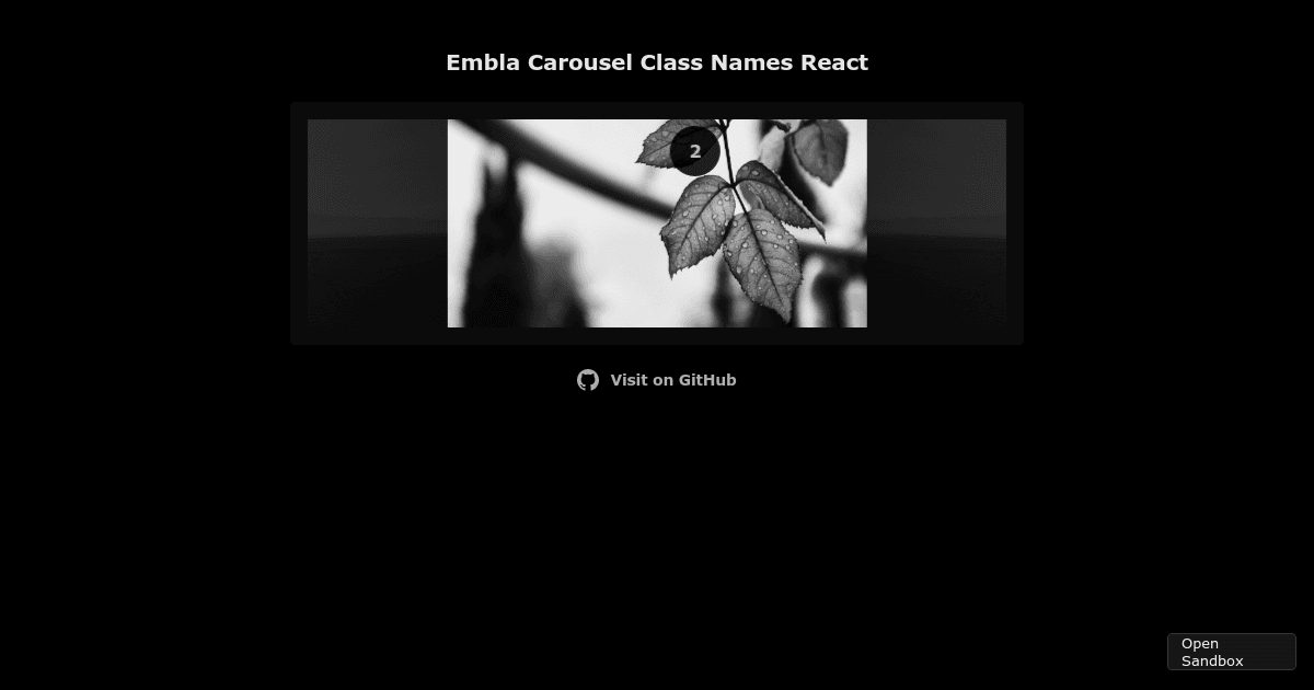 Embla Carousel Class Names React Forked Codesandbox