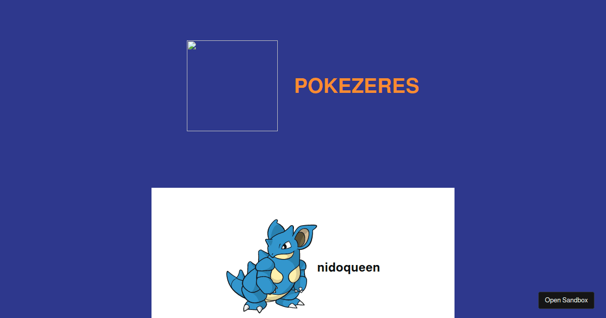 pokemon - Codesandbox