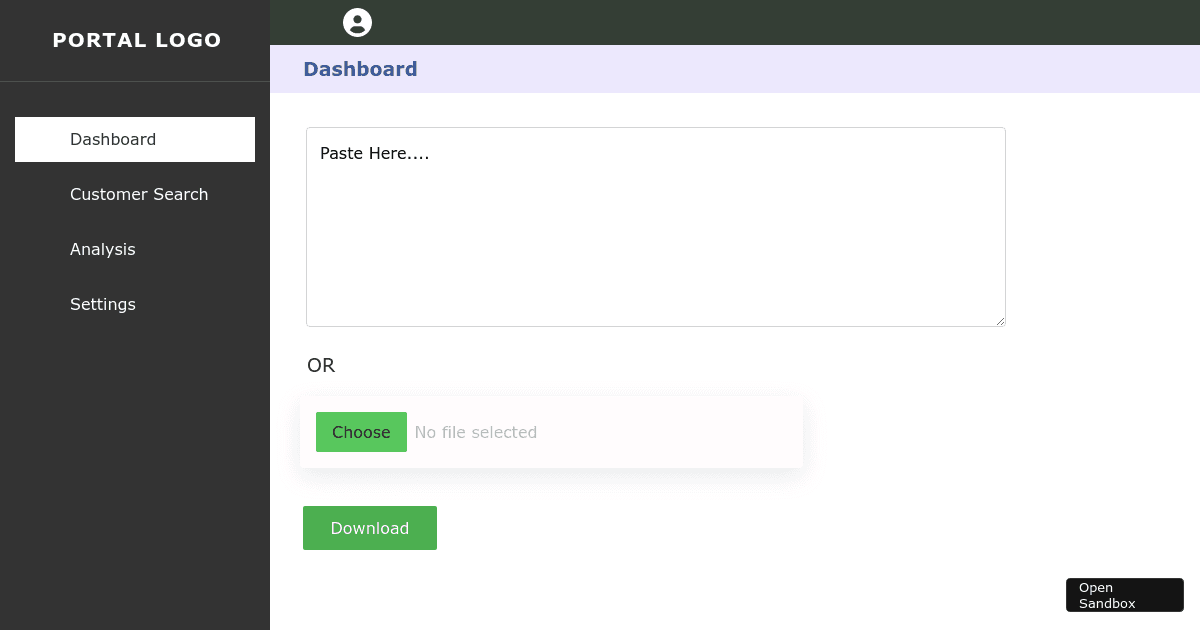sidebar-app - Codesandbox