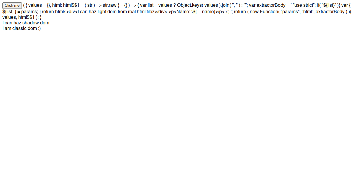 LitELement Extended - Codesandbox