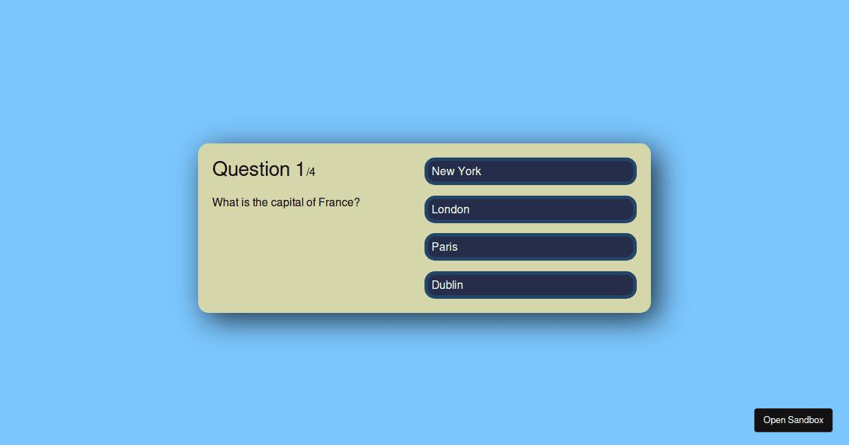 Assignment Template Codesandbox 2521