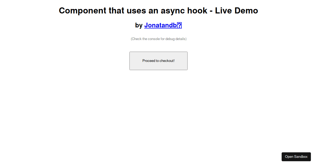 Usecart Async React Custom Hook By Jonatandb Codesandbox