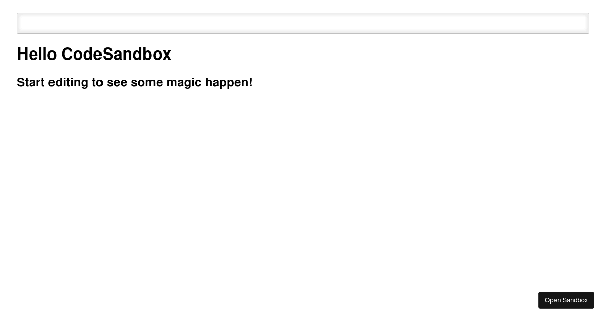 shef-takehome (forked) - Codesandbox