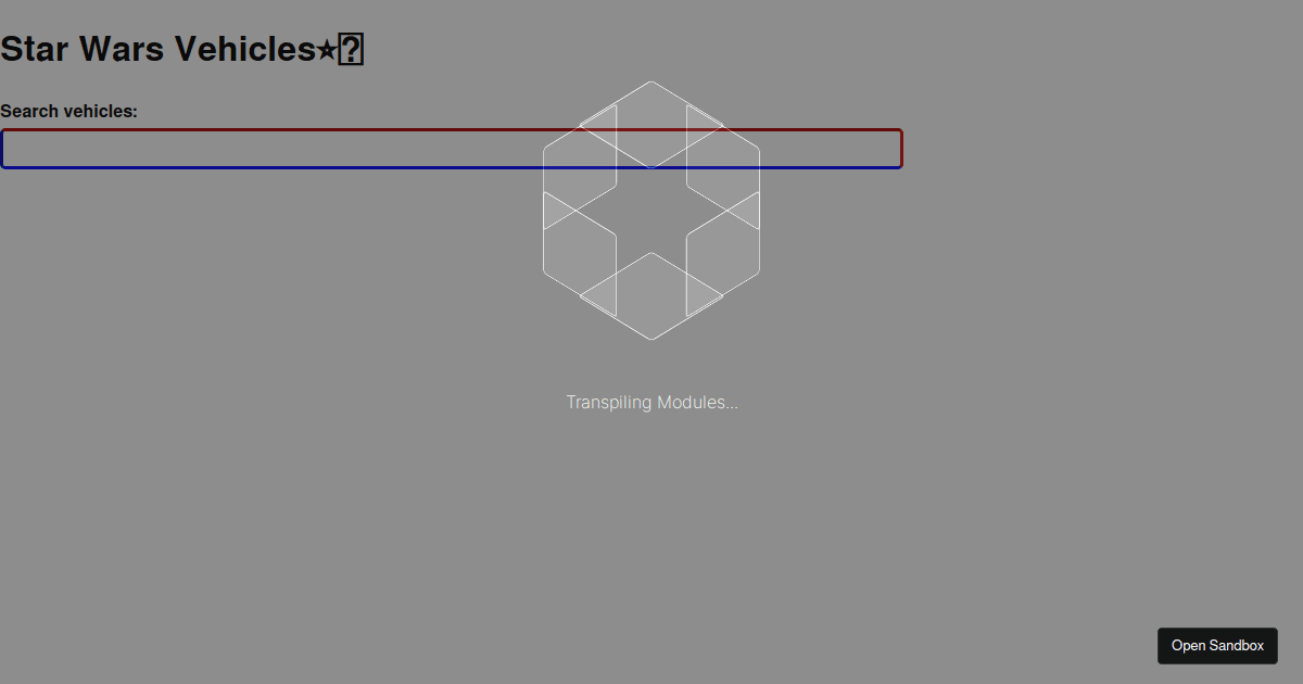 Challenge 5 - Codesandbox