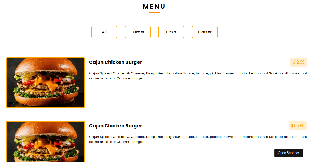 menu-list - Codesandbox