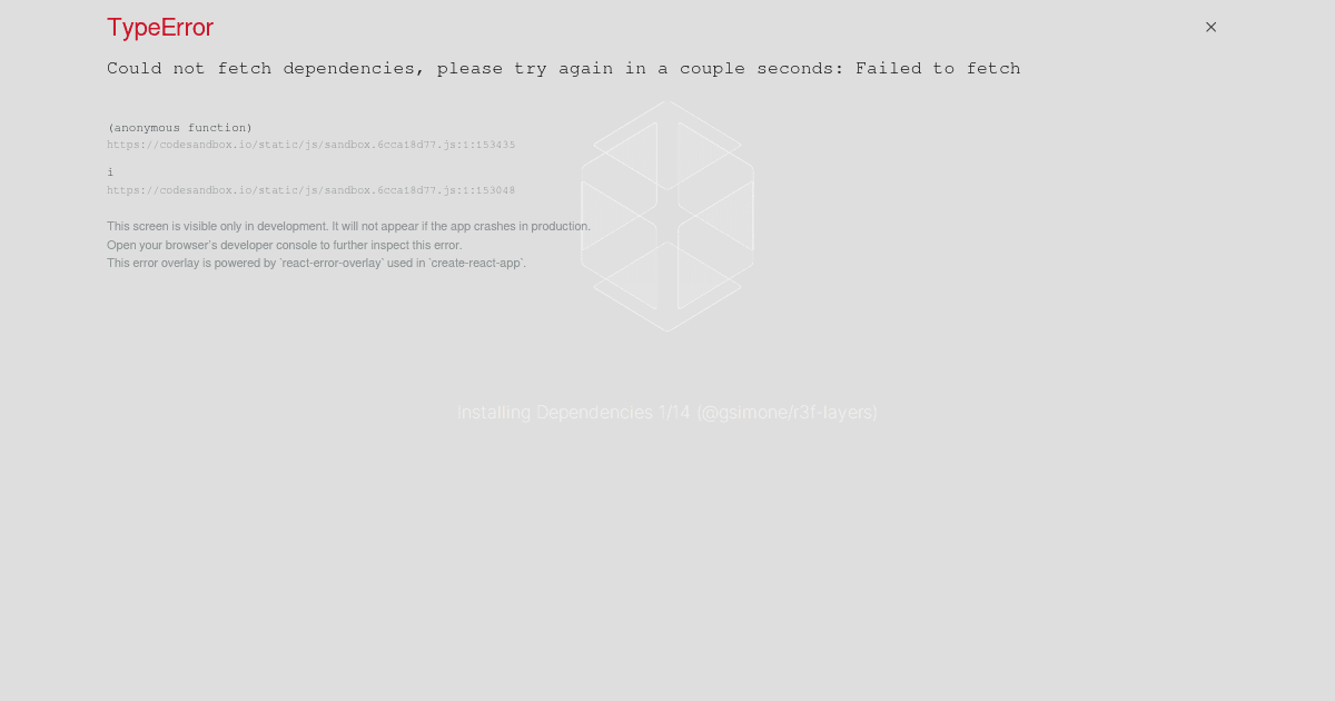 r3f ⚡️template (forked) - Codesandbox