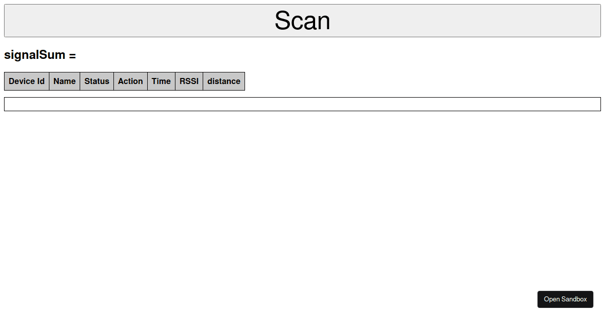 Apple BLE Info (forked) - Codesandbox