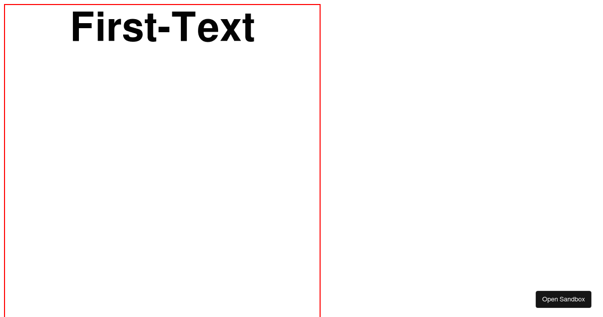 Basic Animation Practice - Codesandbox