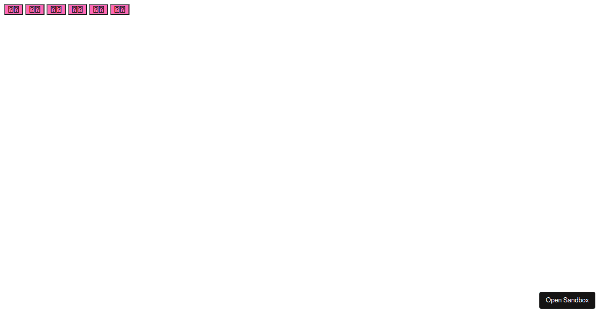 move+change color animation - Codesandbox