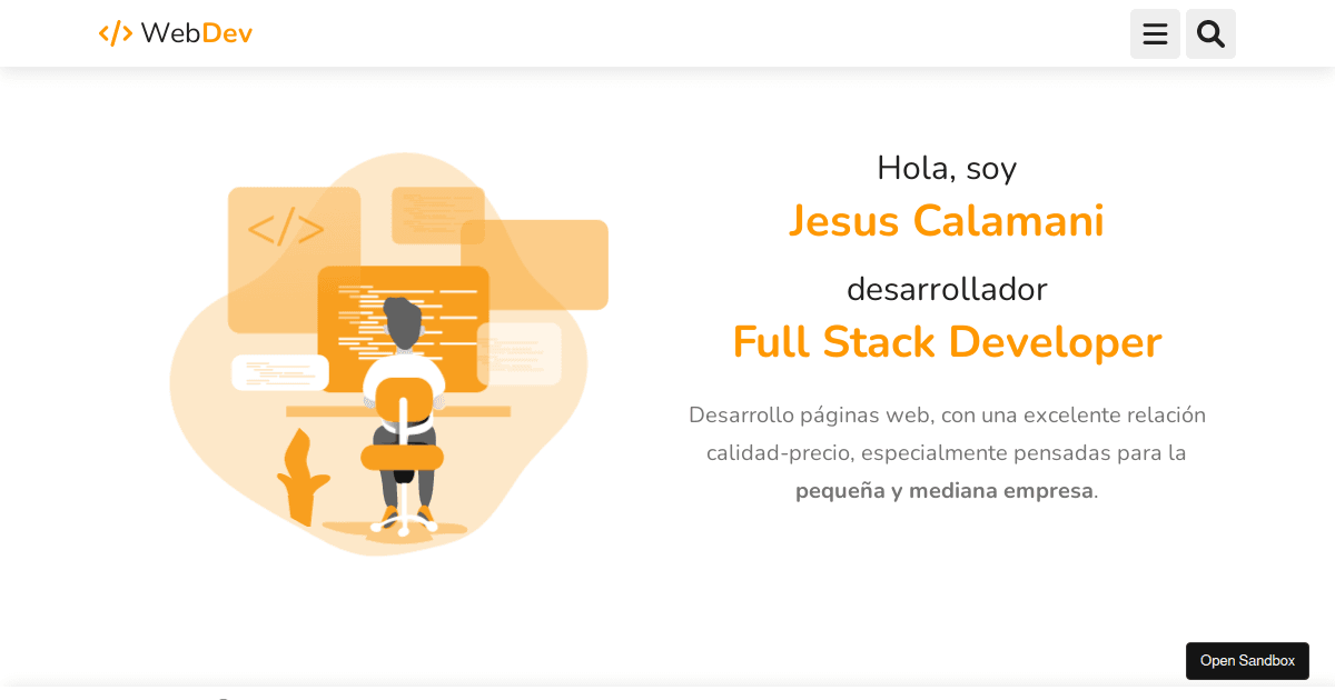webdev - Codesandbox webdev - Codesandbox