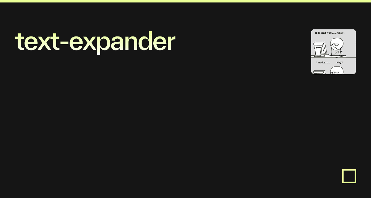 text-expander - Codesandbox