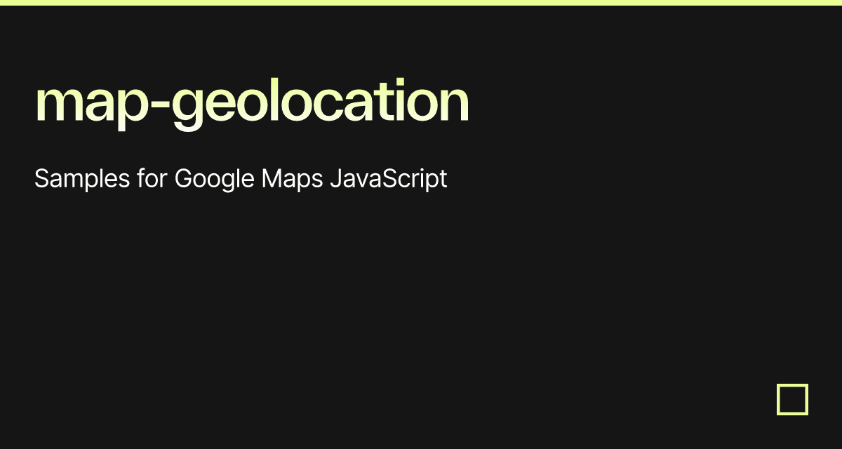 map-geolocation - Codesandbox
