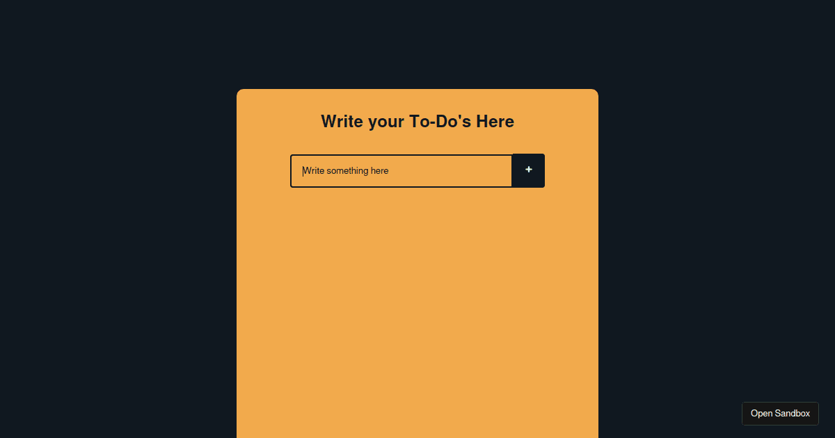 assignment-to-do-list - Codesandbox